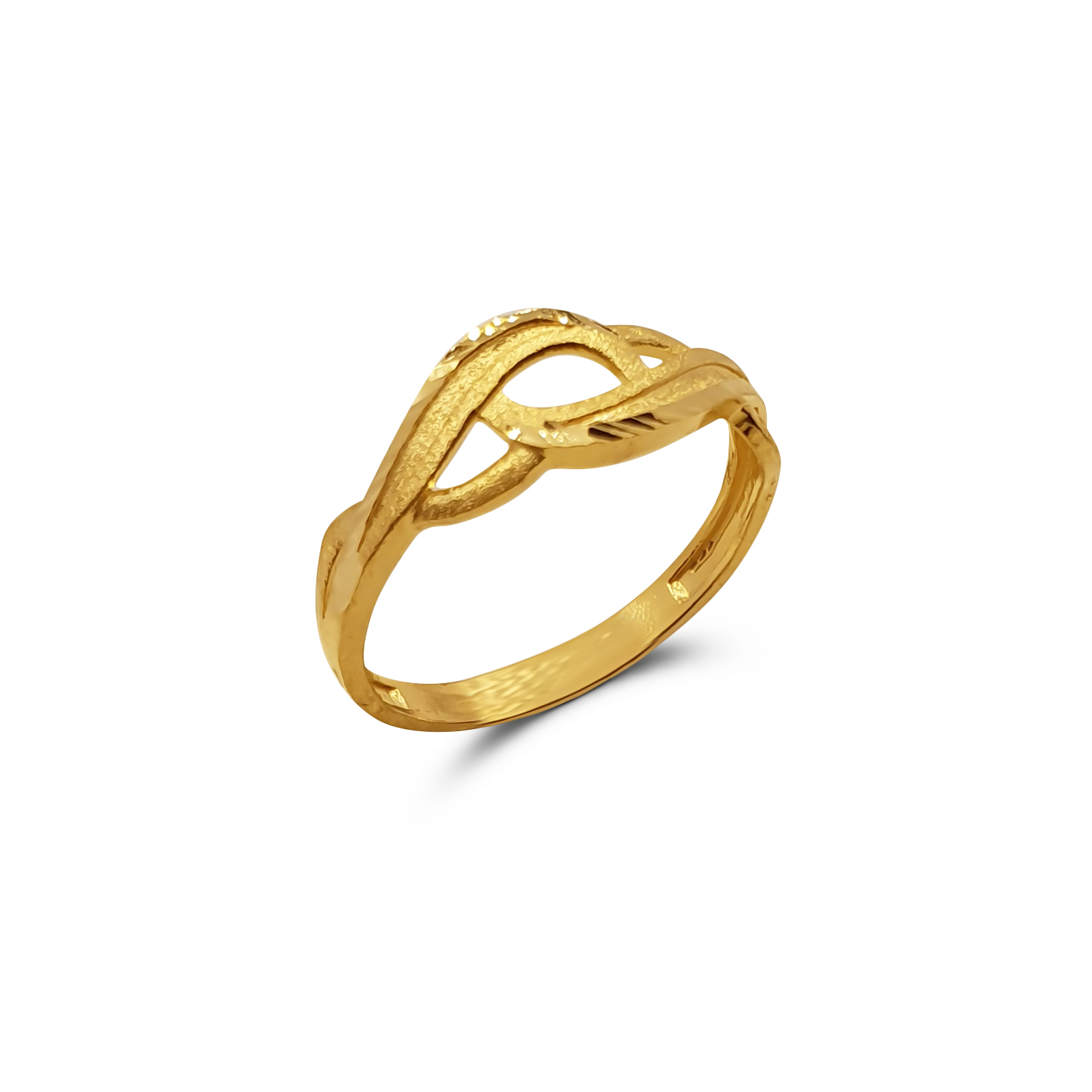 22K Ring - Swirling Design – Javeri Jewellery