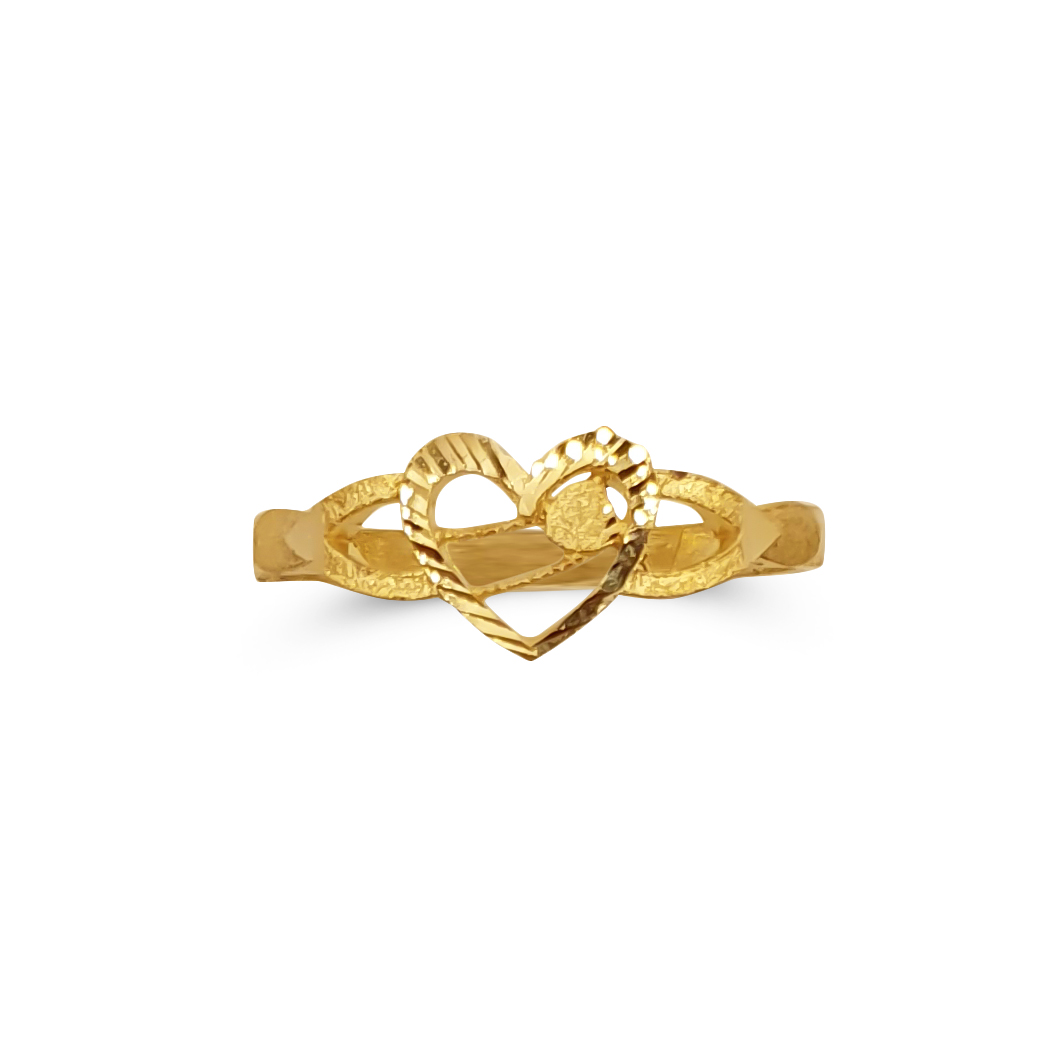 22K Ring - Heart Design – Javeri Jewellery