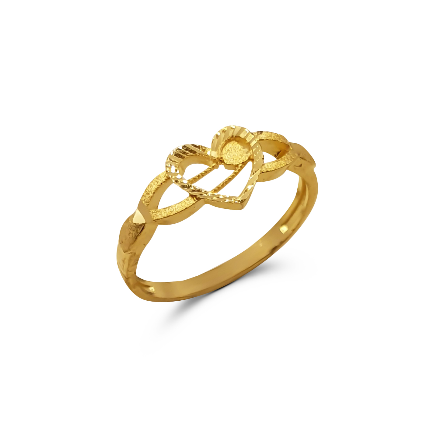 22K Ring - Heart Design – Javeri Jewellery