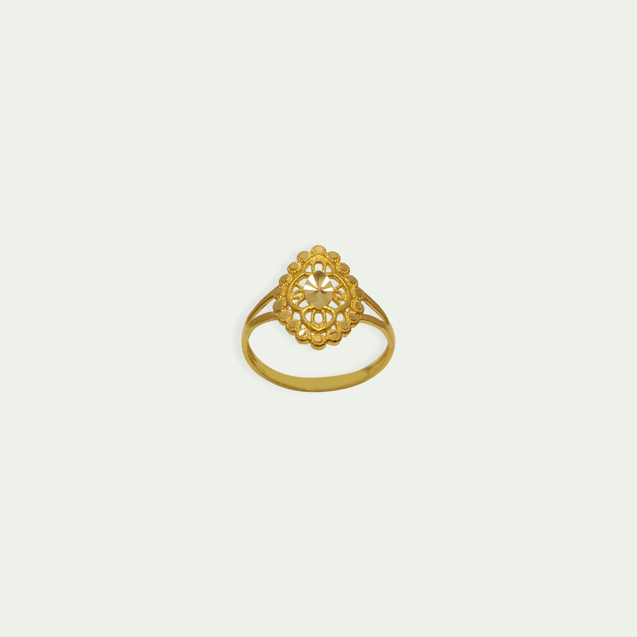 22K - Ring with Indian design – Javeri Jewellery